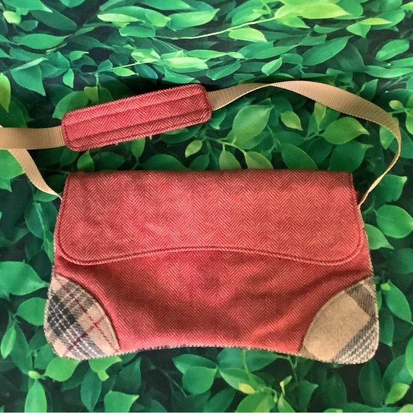 GAP | Bags | Gap Flannel Plaid Shoulder Bag | Poshmark